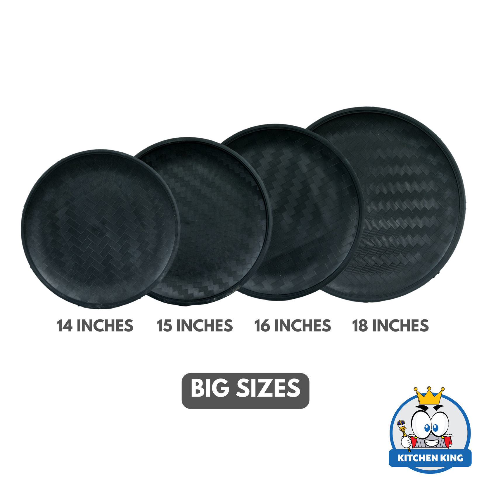 Plastic Bilao [Big Sizes] 14" | 15" | 16" | 18" Party Bilao Tray ...