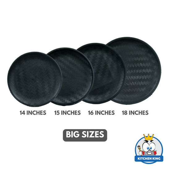 Plastic Bilao [Big Sizes] 14" | 15" | 16" | 18" Party Bilao Tray ...
