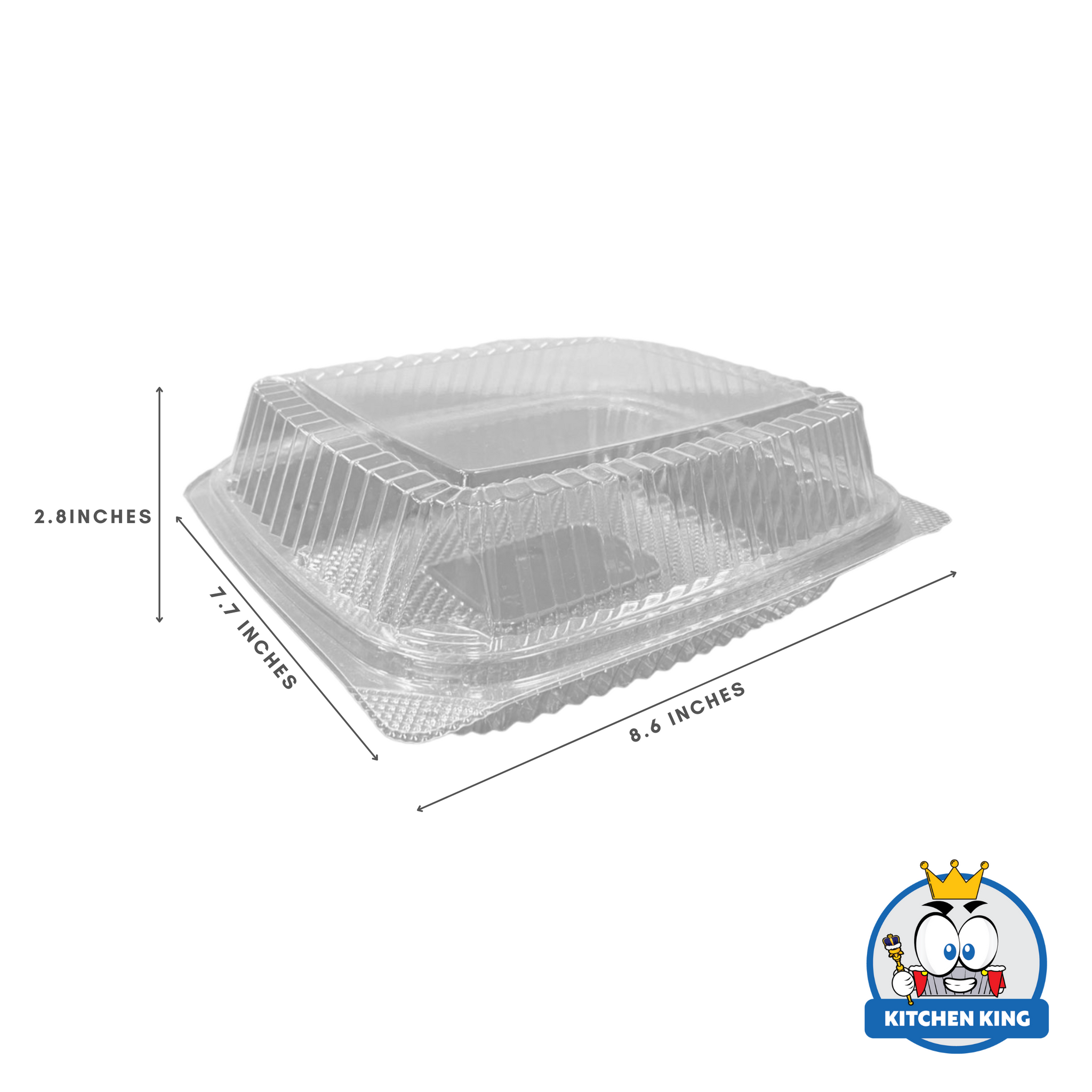 Clamshell OPS Container - Ensaymada Square (Medium) C20 – Kitchen King
